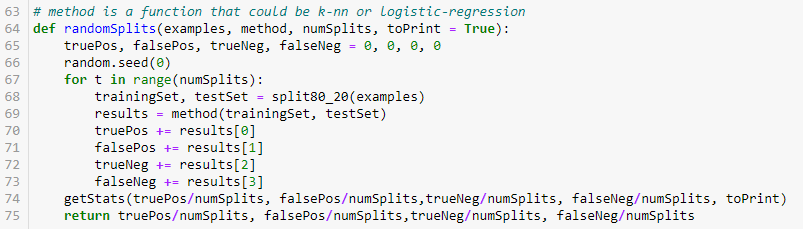 Problem 4 KNN In this problem, you need to write | Chegg.com