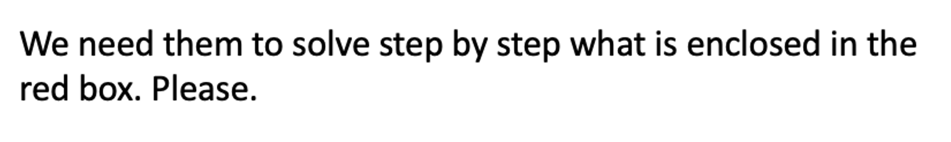 Solved We need them to solve step by step what is enclosed | Chegg.com