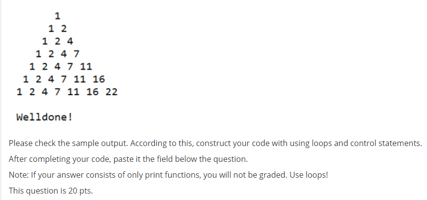Solved You are asked to complete the program according to | Chegg.com