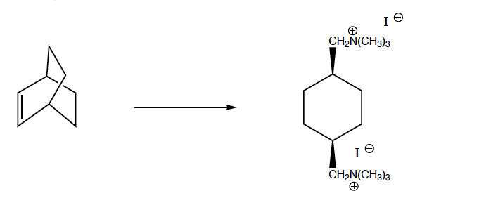 Solved CHAN(CH3)3 19 CH2N(CH3)3 | Chegg.com