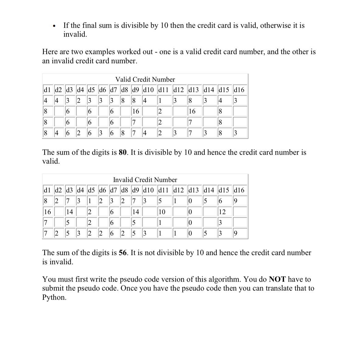 Solved With this program you will test whether a given | Chegg.com