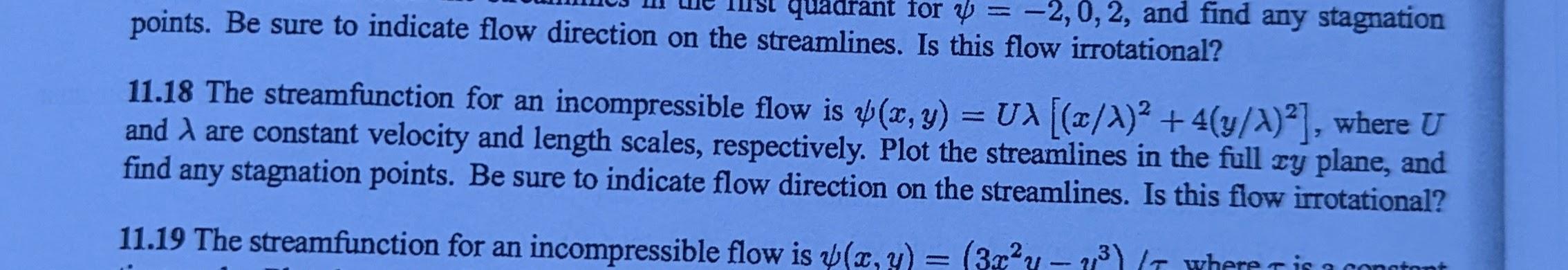 Solved points. Be sure to indicate flow direction on the | Chegg.com