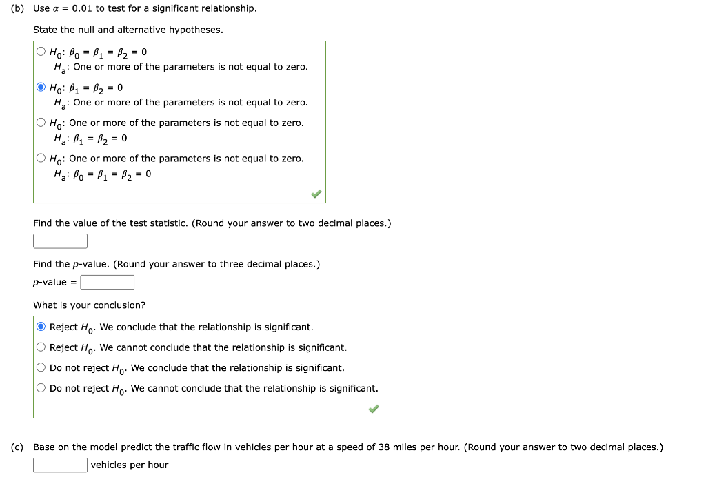 Solved A statistical program is recommended. A highway | Chegg.com