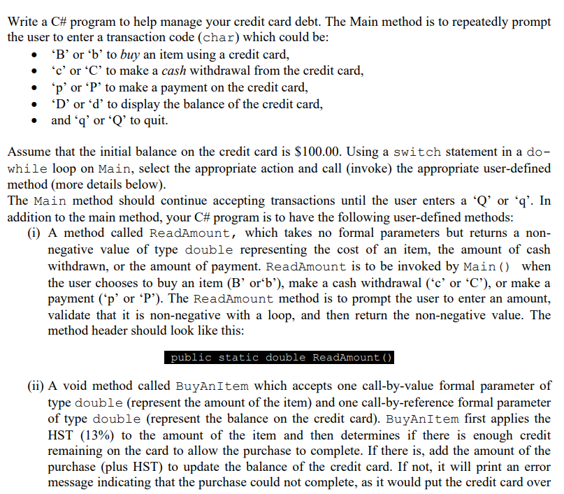 Assignment Tasks This assignment involves two tasks | Chegg.com