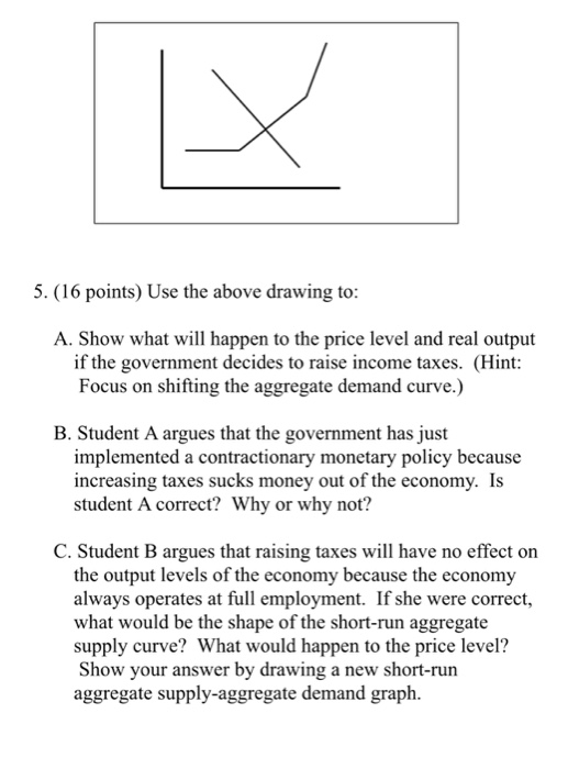 Solved Use the above drawing to: A. Show what will happen | Chegg.com