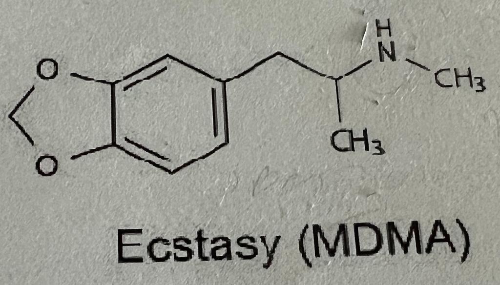 Solved DOB LSD Nicotine Ecstasy (MDMA) | Chegg.com