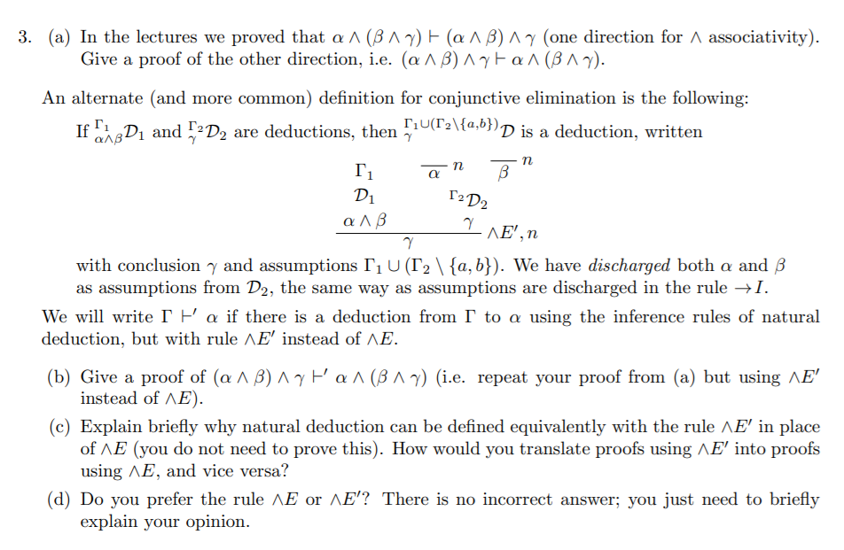 Solved 3. (a) In the lectures we proved that a 1 (BA7) + (a1 | Chegg.com