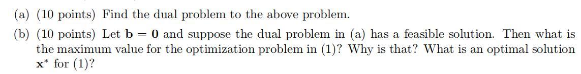 Consider the LP maximize ctx, subject to Ax | Chegg.com