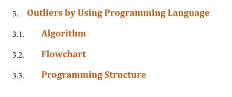 Solved 3. Outliers by Using Programming Language 3.1. | Chegg.com