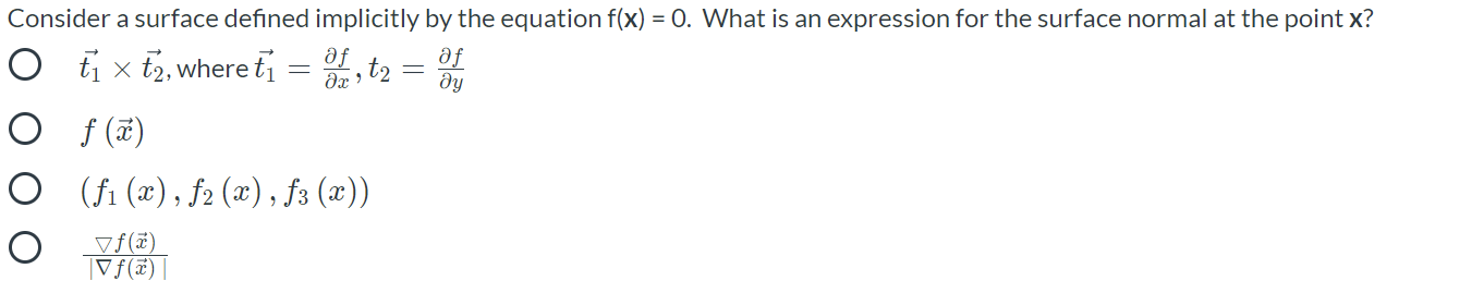 Solved Consider a surface defined implicitly by the equation | Chegg.com