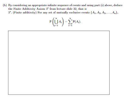 Solved Question 1 In lectures we derived the finite | Chegg.com
