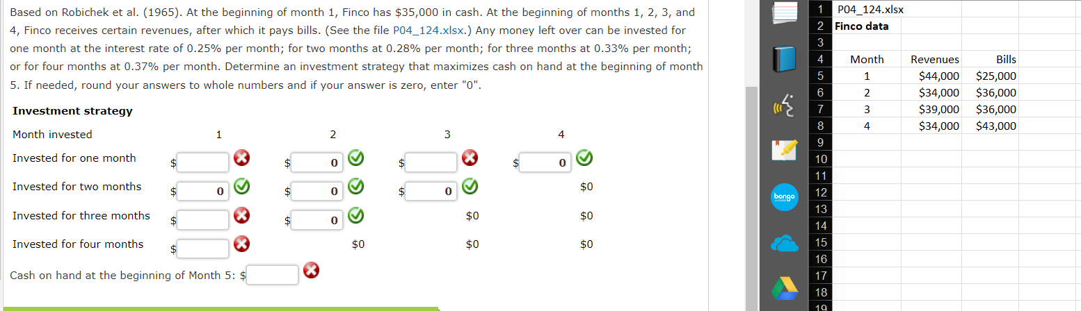 Solved Help me solve the rest. excel screen shot included | Chegg.com
