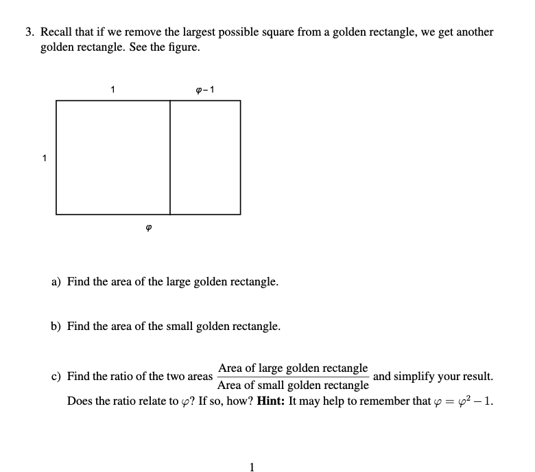 Solved 3. Recall that if we remove the largest possible | Chegg.com
