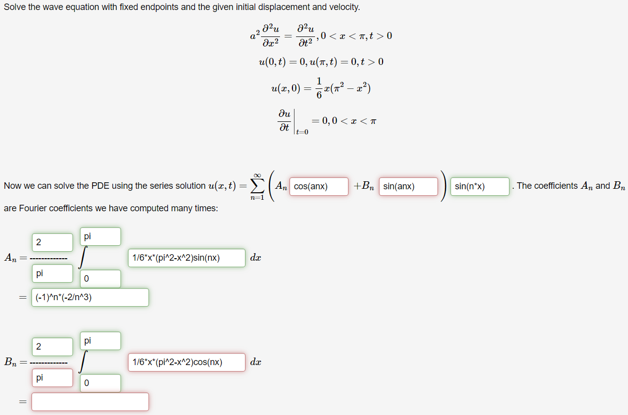 Solved I can't find the function of temperature and the Bn | Chegg.com