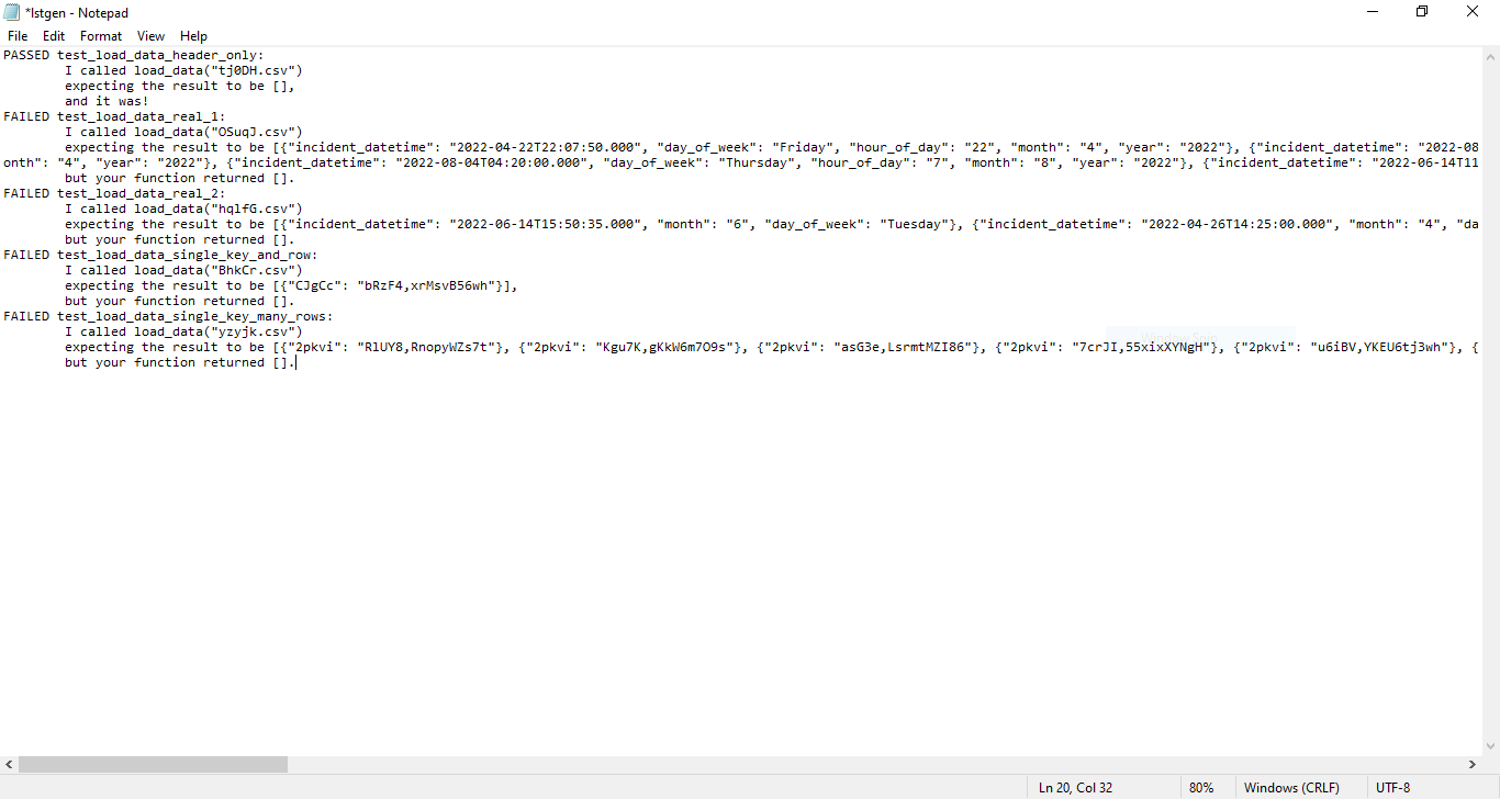 Solved I am having an issue with my code, the question and | Chegg.com