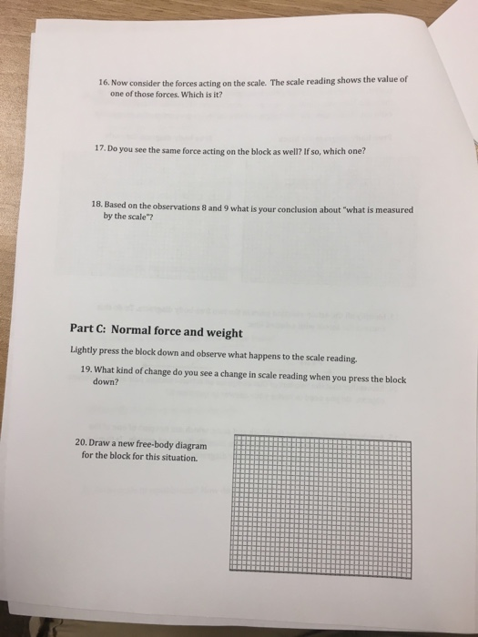 Solved Learning Objectives: Learn to identify forces acting | Chegg.com