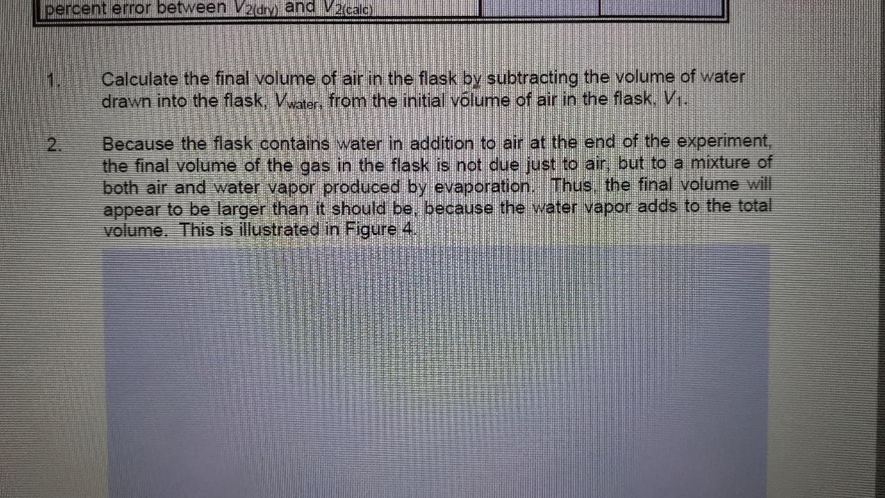 Solved Record your data and calculated values in the table | Chegg.com