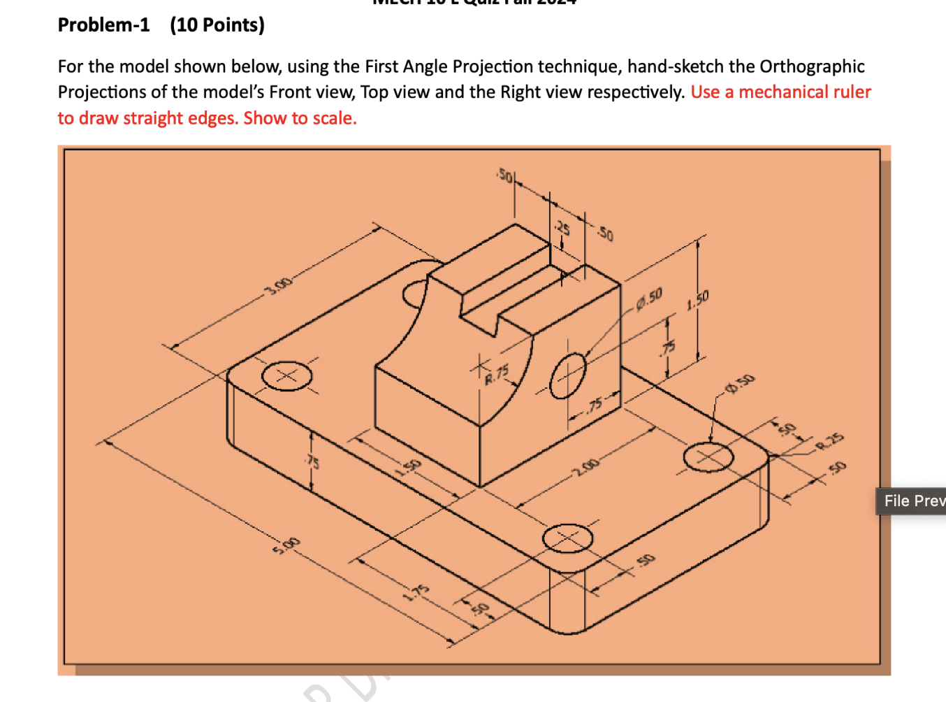 Solved Problem-1 (10 ﻿Points)For the model shown below, | Chegg.com