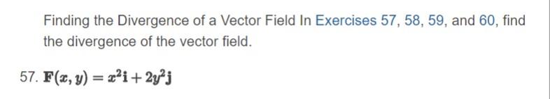 Solved Finding the Divergence of a Vector Field In Exercises | Chegg.com