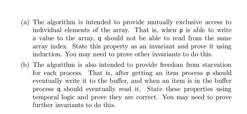 Solved 1. A bounded buffer is frequently implemented as a | Chegg.com