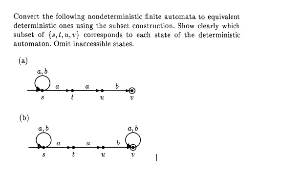 Solved Convert the following nondeterministic finite | Chegg.com