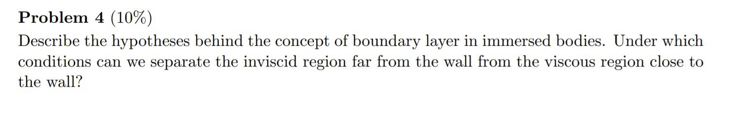 Solved Problem 4 (10%) Describe the hypotheses behind the | Chegg.com