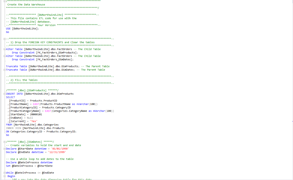 Sql I Need To Create An Etl Script This Script 8814
