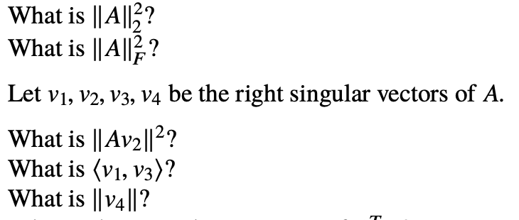 Solved Consider another matrix A ∈ R8x4 with squared | Chegg.com