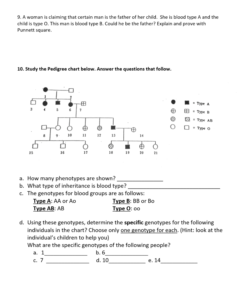 Solved Genetics Problems You may type your answers and | Chegg.com