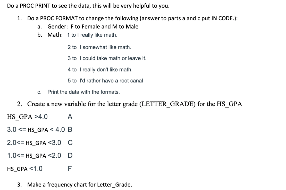 Do A Proc Print To See The Data This Will Be Very