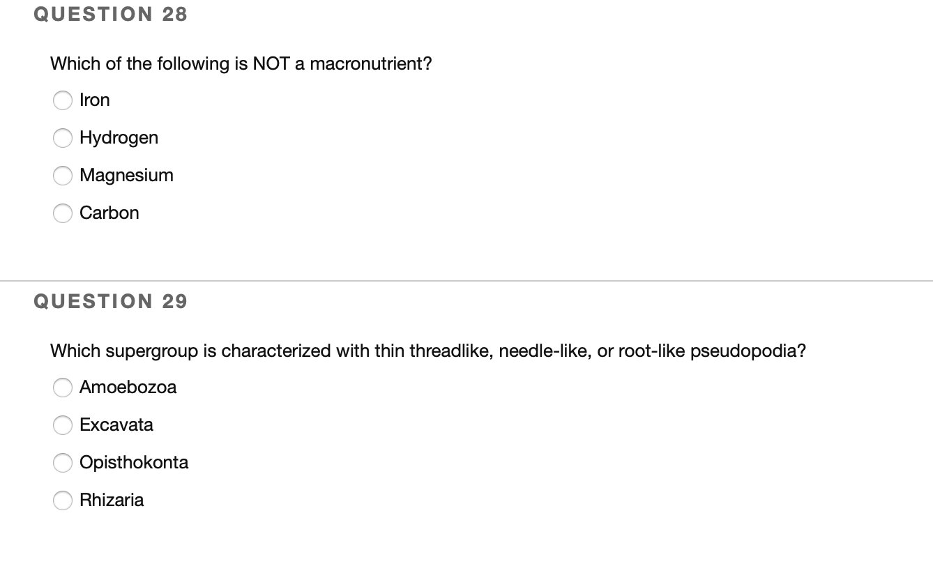 Solved QUESTION 21 The ecological role of saprobes is: Act | Chegg.com