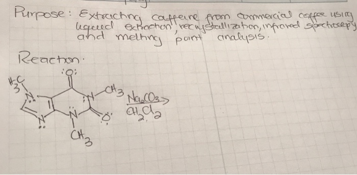 Solved I need help completing the reaction for Ochem lab for | Chegg.com