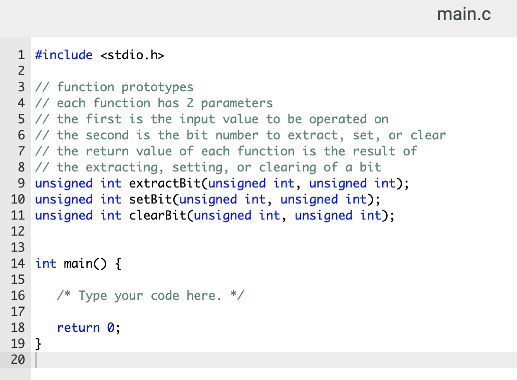 Solved 1221 Bitwise Operations Lab This Lab Is Intended To 1567