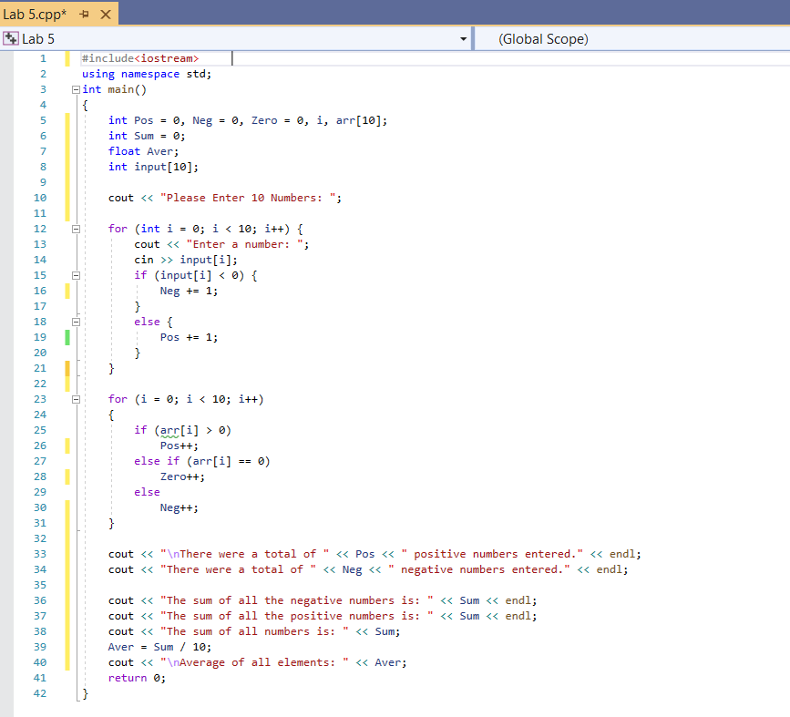 Solved This is in C++ and I'm kind of stuck with how to | Chegg.com