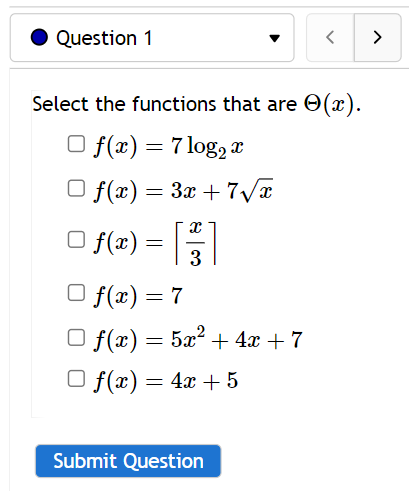 Solved Good afternoon! Please answer all three questions | Chegg.com