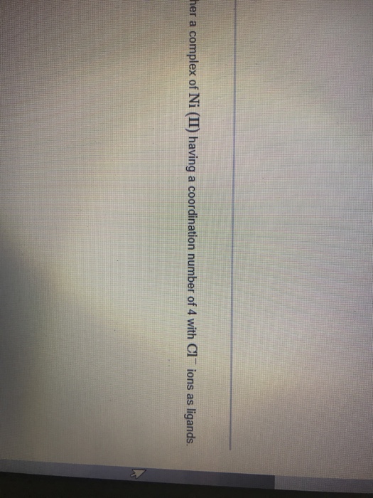 Solved Part C Write the formula of a coordination compound | Chegg.com