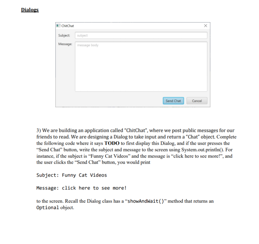 Solved package test2; import | Chegg.com Solved package test2; import | Chegg.com