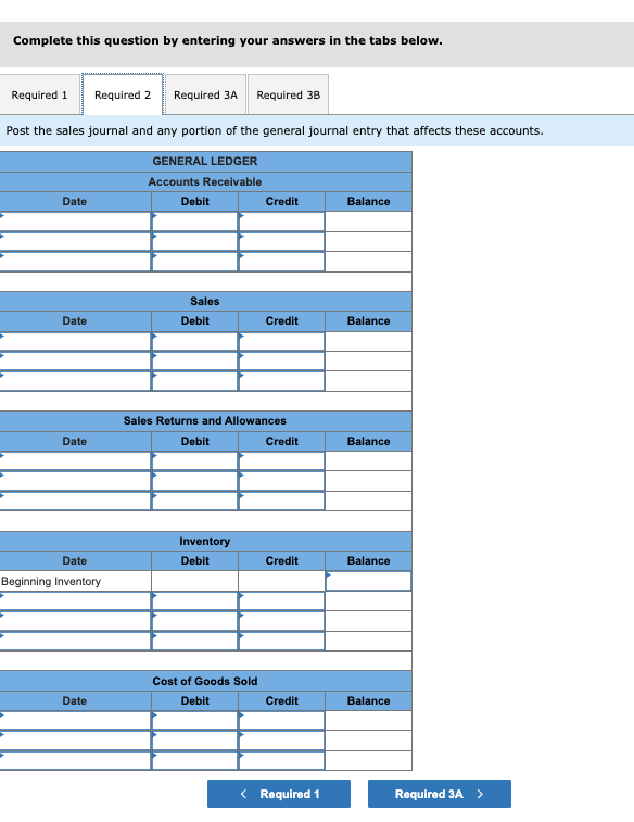 Solved Exercise 7-12 (Algo) Posting to subsidiary ledger | Chegg.com