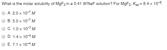 Solved The Ksp for SrSO4 is 3.4x107. What is the molar | Chegg.com