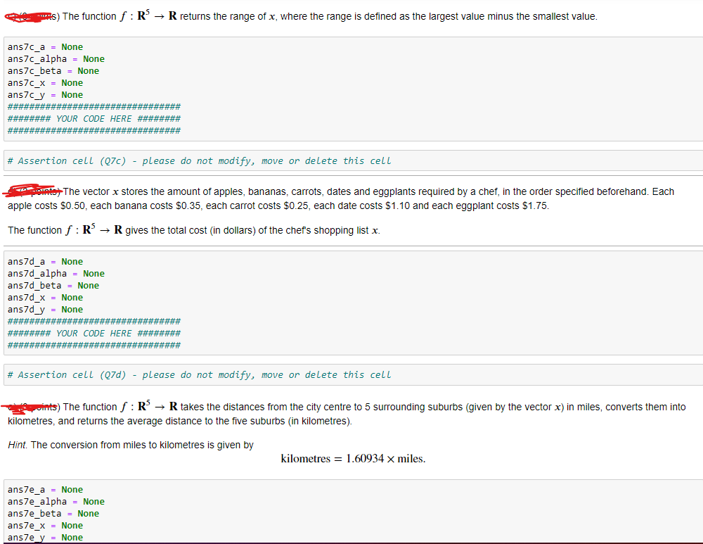 hi anyone can help for these all these python | Chegg.com
