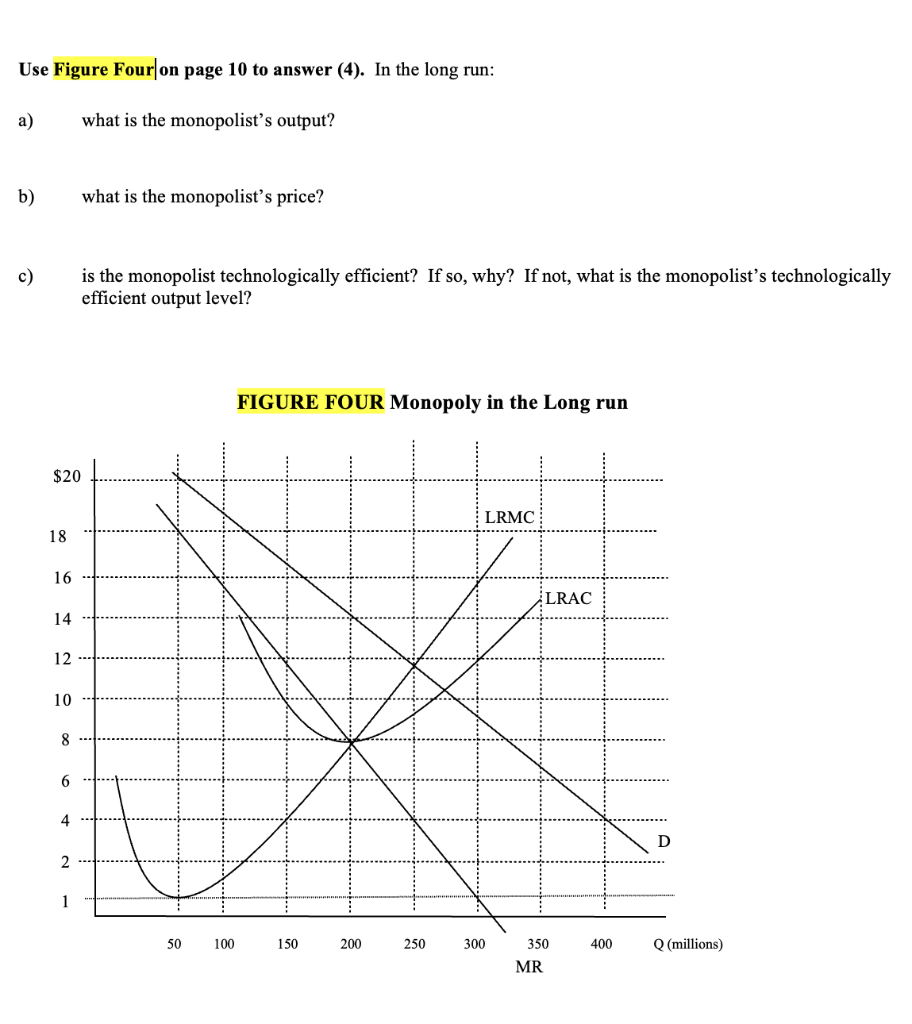 Solved Use Figure Four ∣ on page 10 to answer (4). In the | Chegg.com