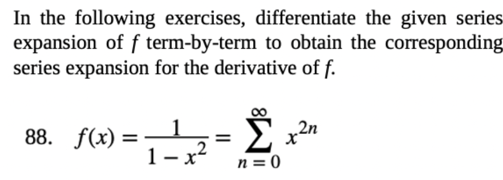 Solved In the following exercises, differentiate the given | Chegg.com