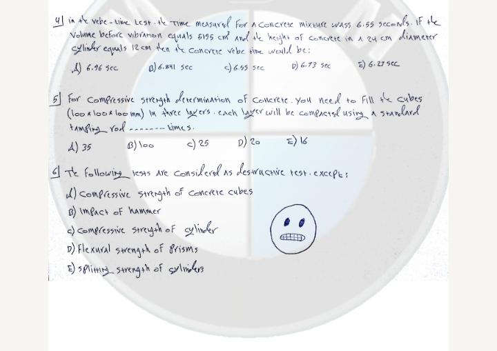 Solved 4] in the vebe-lime lest. it twime measurel for a | Chegg.com