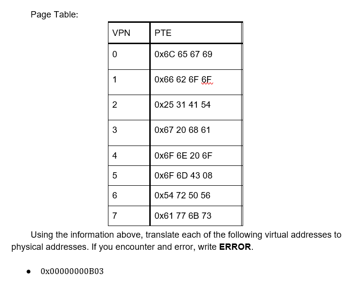 Solved 11. (20 points)Suppose we have a 32 bit virtual | Chegg.com