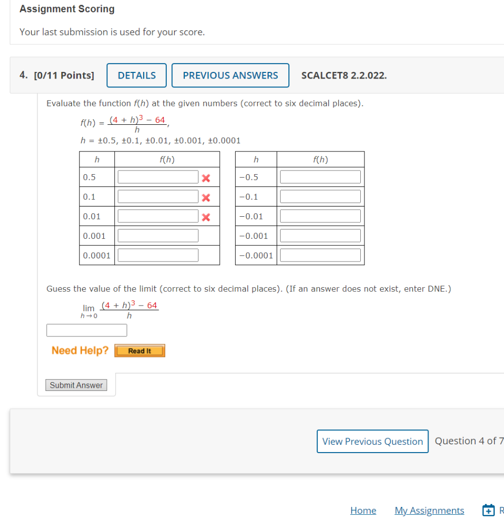 Solved Assignment Scoring Your last submission is used for | Chegg.com