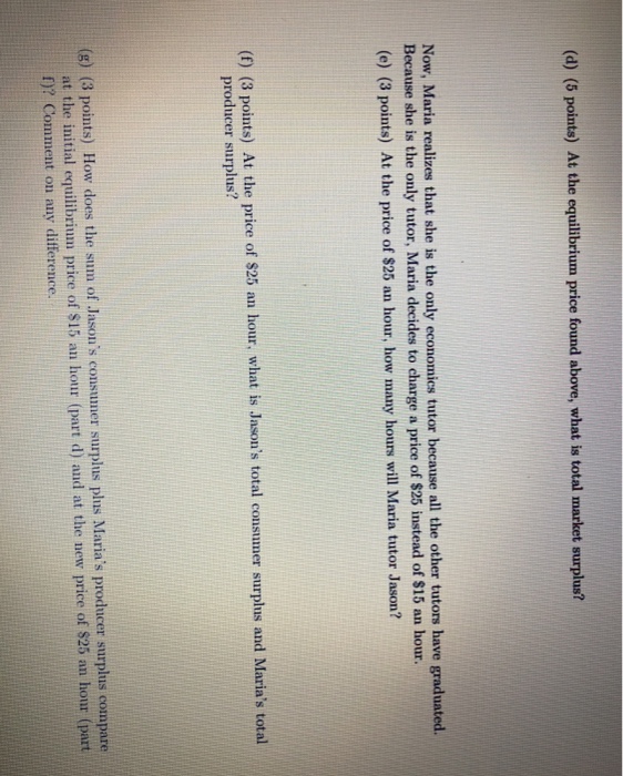 Solved 1. (24 points) Graphically explain the effect of each | Chegg.com