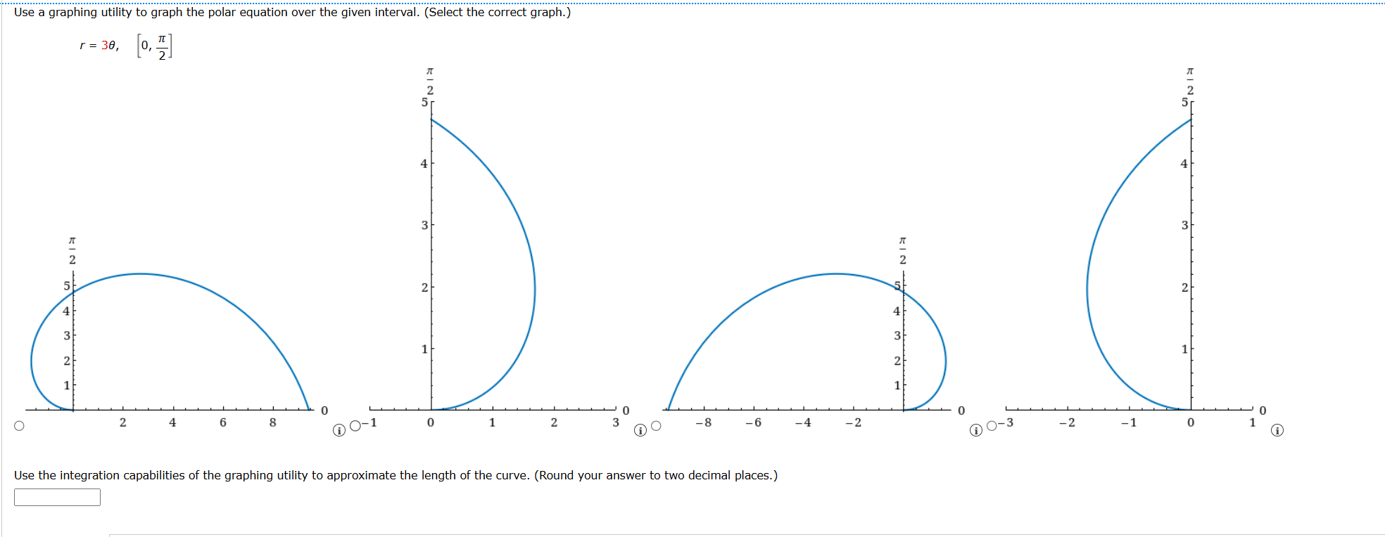 Solved Use a graphing utility to graph the polar equation | Chegg.com