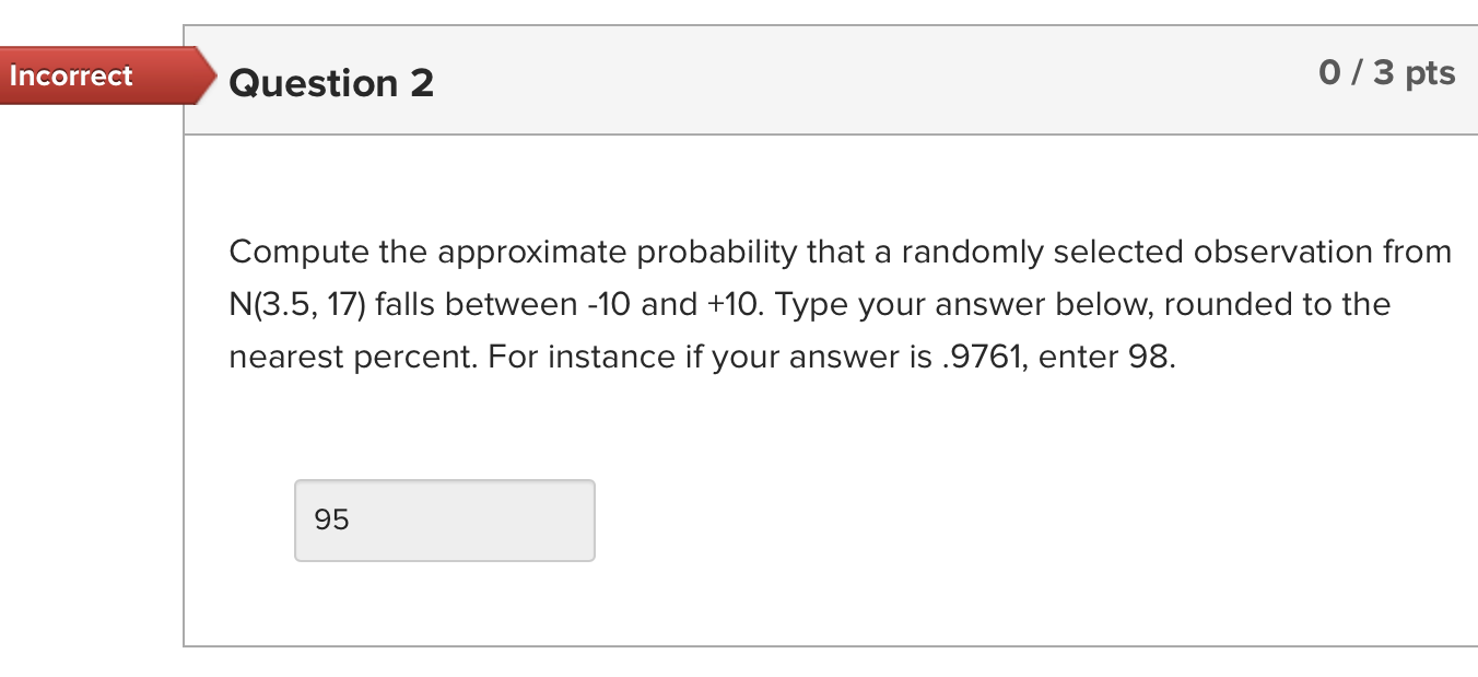 Solved Compute the approximate probability that a randomly | Chegg.com