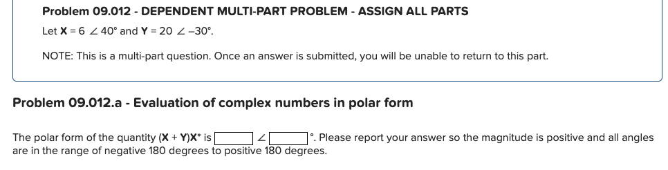 Solved Problem 09.012 - DEPENDENT MULTI-PART PROBLEM - | Chegg.com