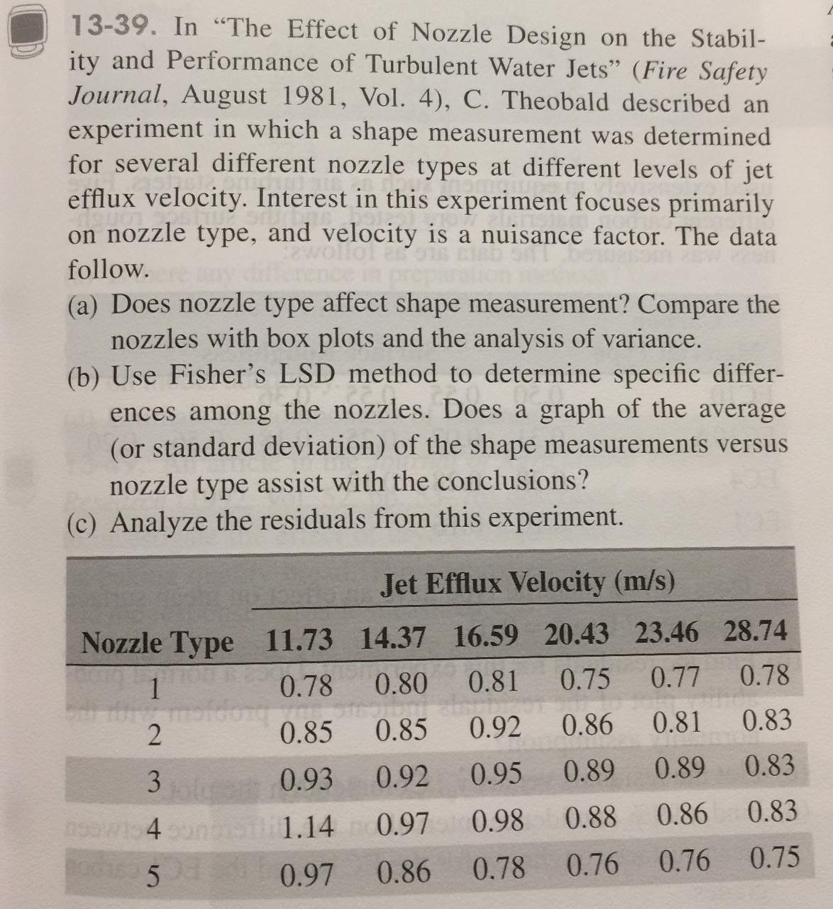 13-39. In “The Effect of Nozzle Design on the Stabil- | Chegg.com